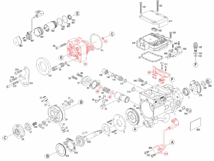 INJECTION-AUTOMOTIVE: 0281002581 BOSCH-CONTROL UNIT, SOLENOID VALVE