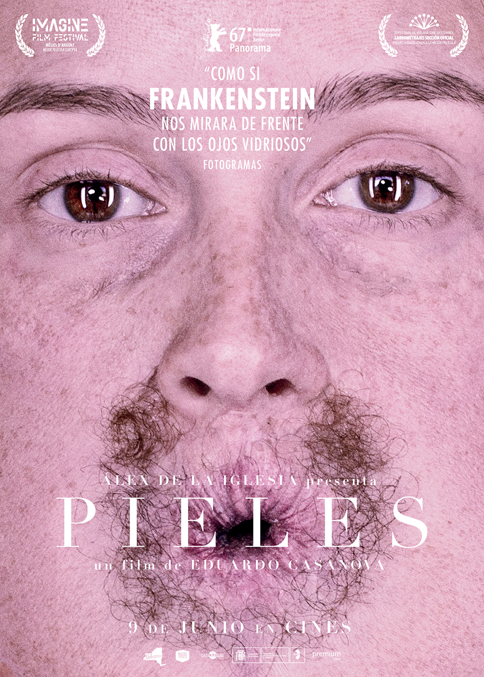 Pieles (2017) ~ Fotograma y al fondo