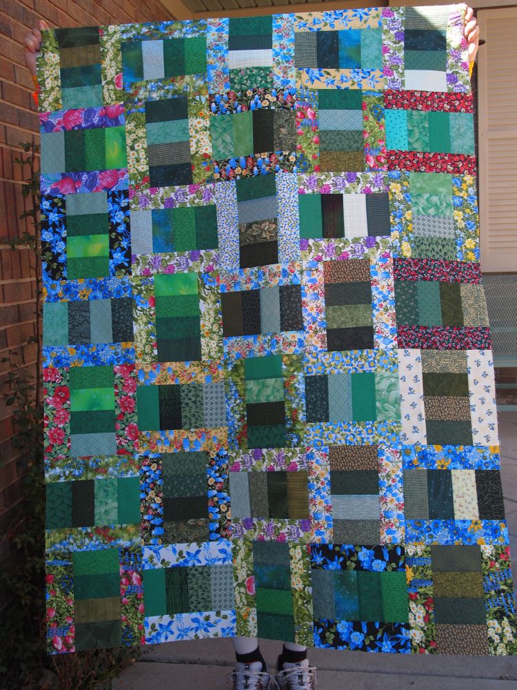 52 Quilts in 52 Weeks: 2012 Quilt #20 - Square Foot Gardening