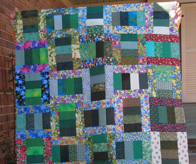 52 Quilts in 52 Weeks: 2012 Quilt #20 - Square Foot Gardening