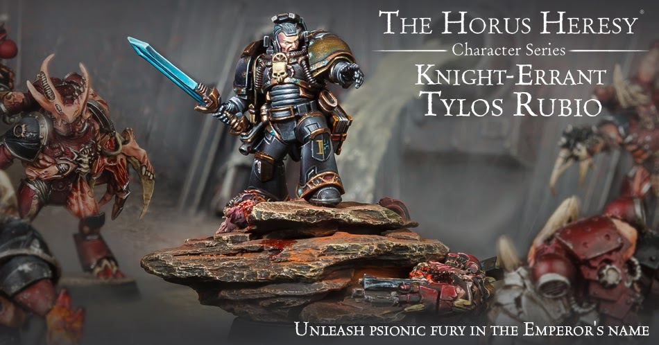 New Character Series Model Release; Knight Errant Tylos Rubio - Faeit 212