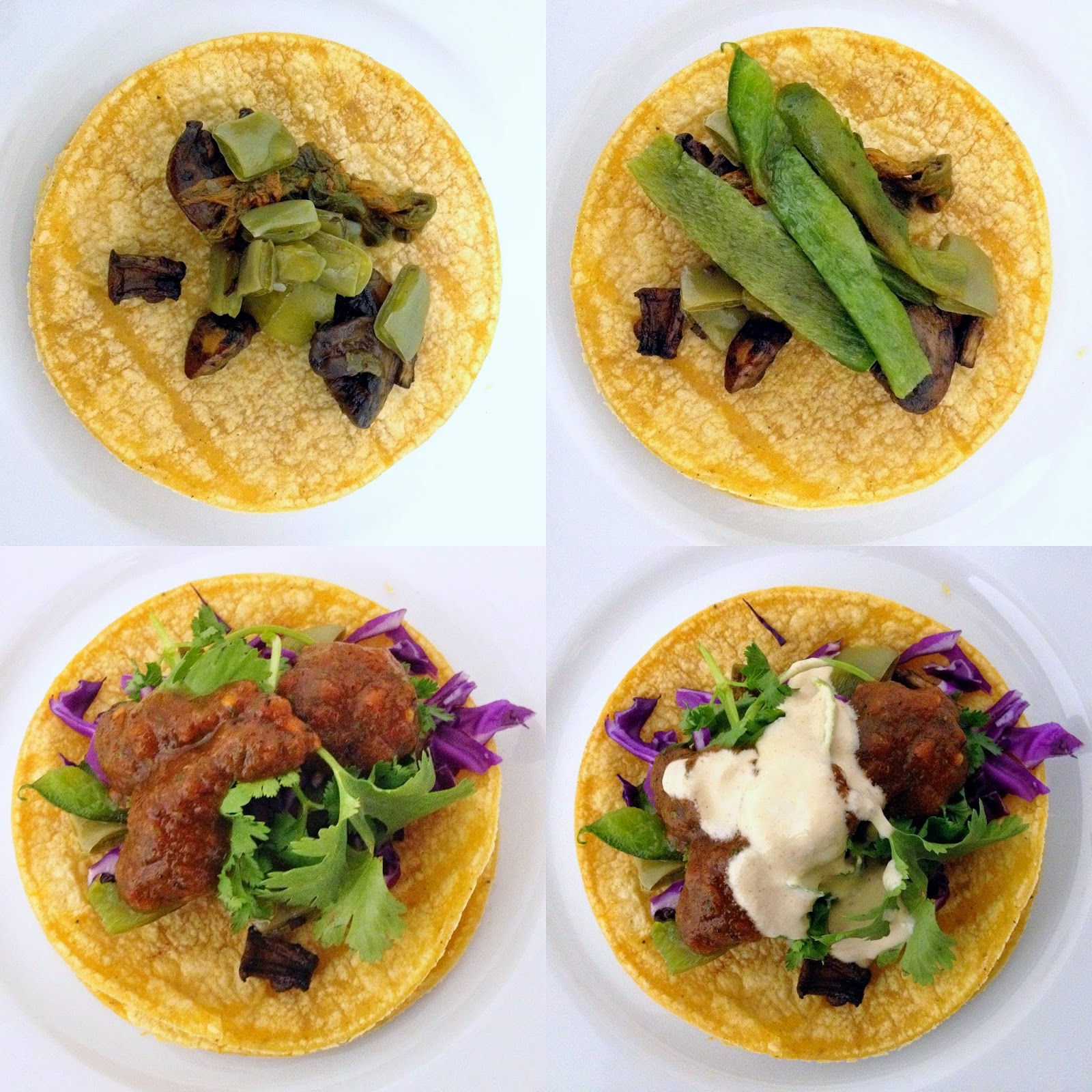 Keep the Peas: TACOS: CACTUS AND ROASTED POBLANO CHILES (NOPALES Y ...