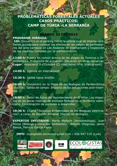 Bosc Viu: JORNADES D'ESTUDI