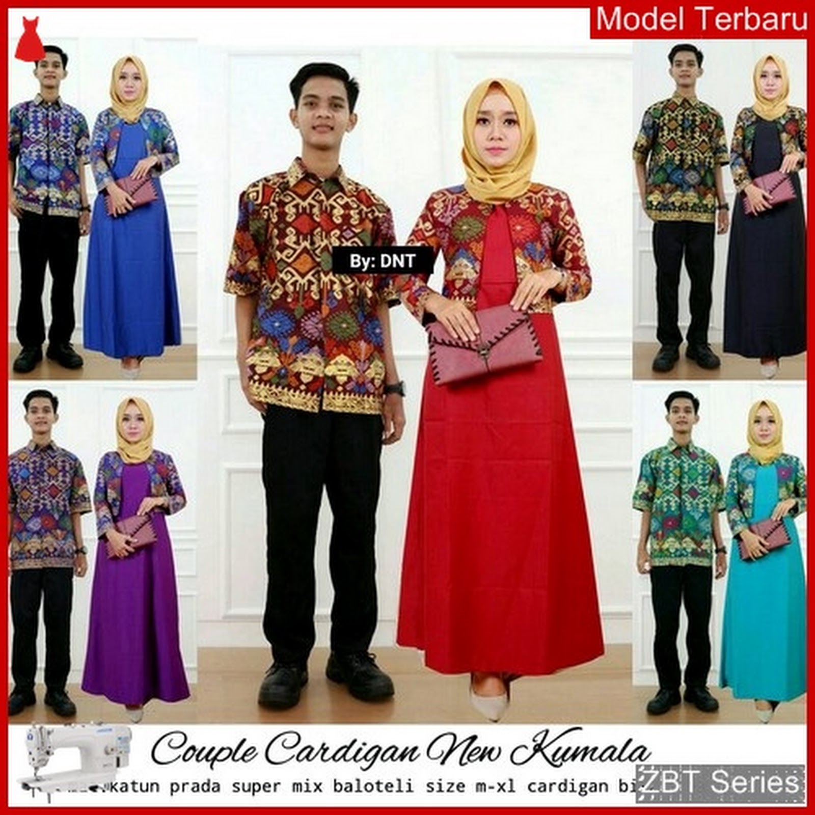 Model Gamis Cardigan Batik - Model Gamis 2019