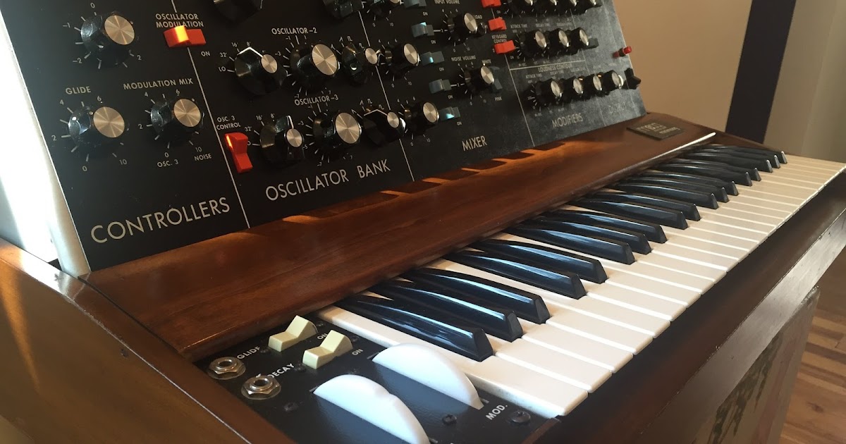 MATRIXSYNTH: Restored Vintage Moog Minimoog Model D with Mods