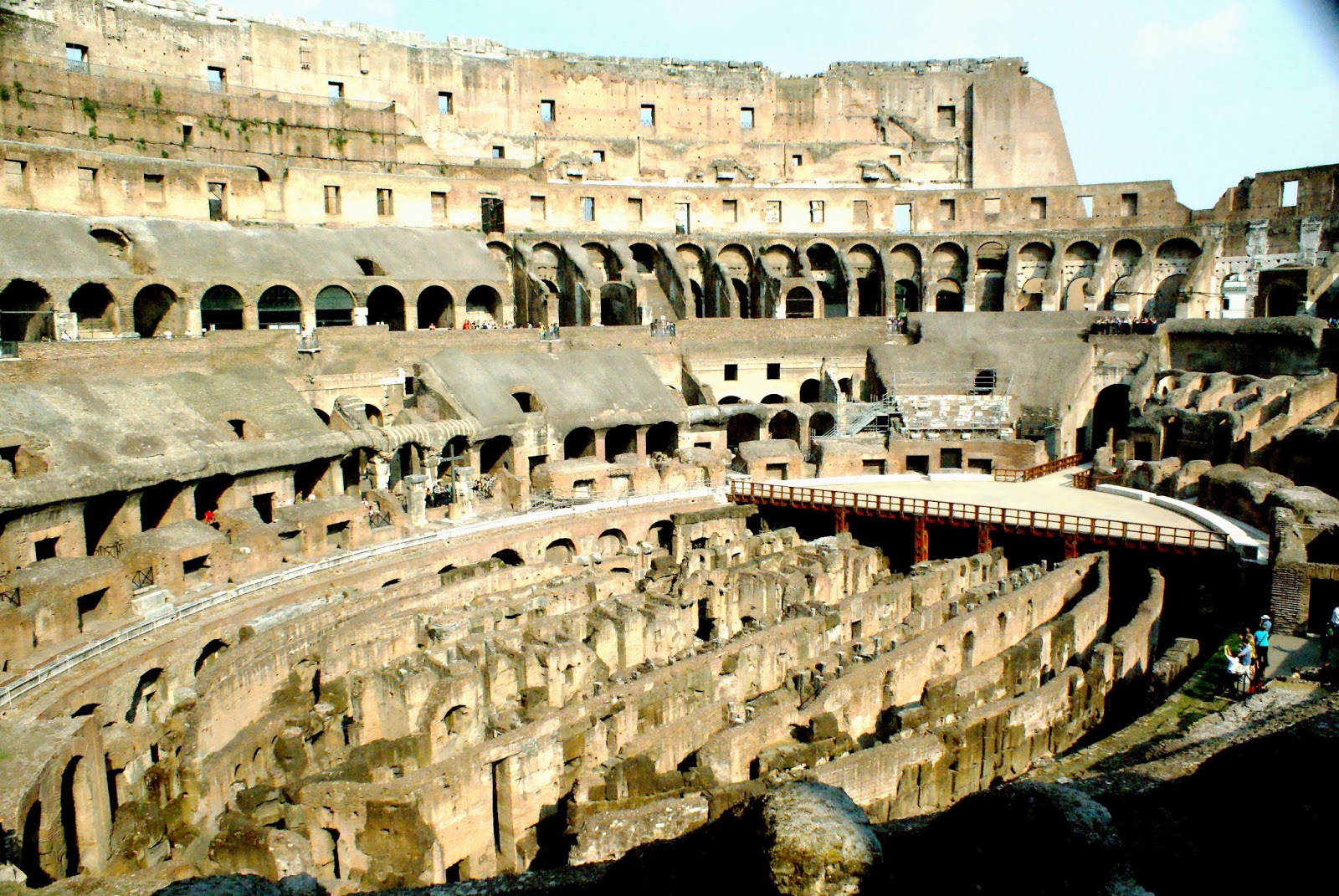 Coliseo de Roma - Italia - Vistas de interior | Fotografía Demetrio ...