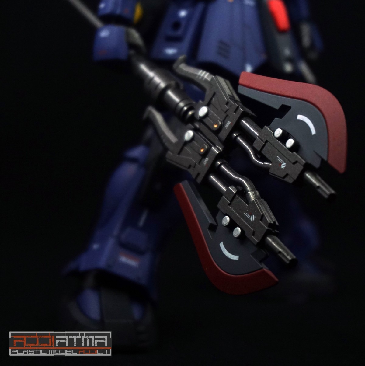 Custom Build: HG 1/144 Act Zaku "Raven"