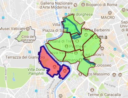 Cartina Ztl Roma | Cartina