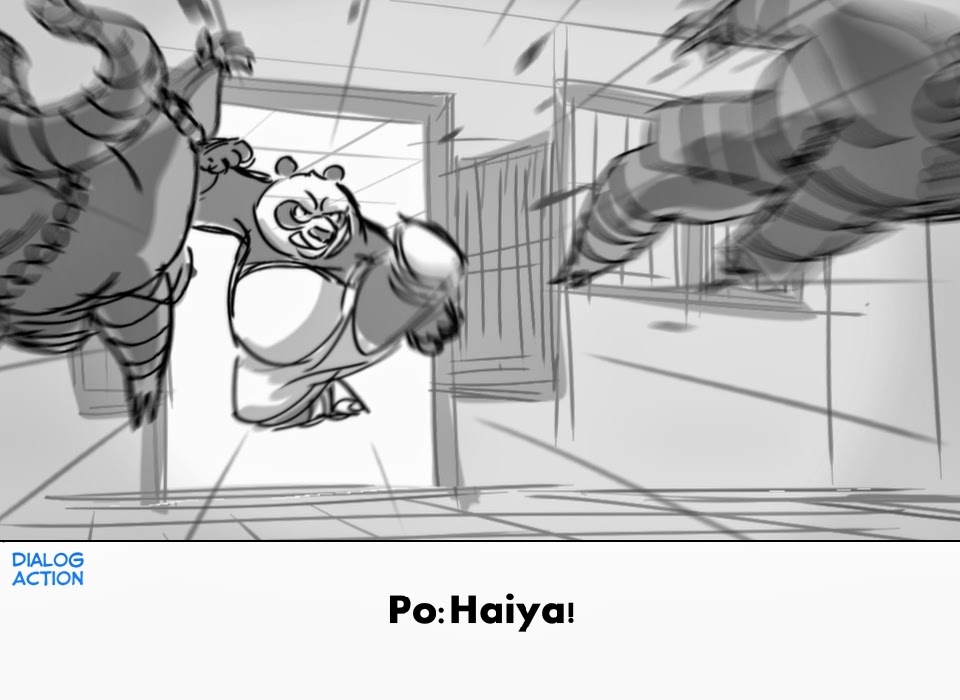 JOONKI PARK'S STORYBOARD PORTFOLIO: Kung Fu Panda Story Test