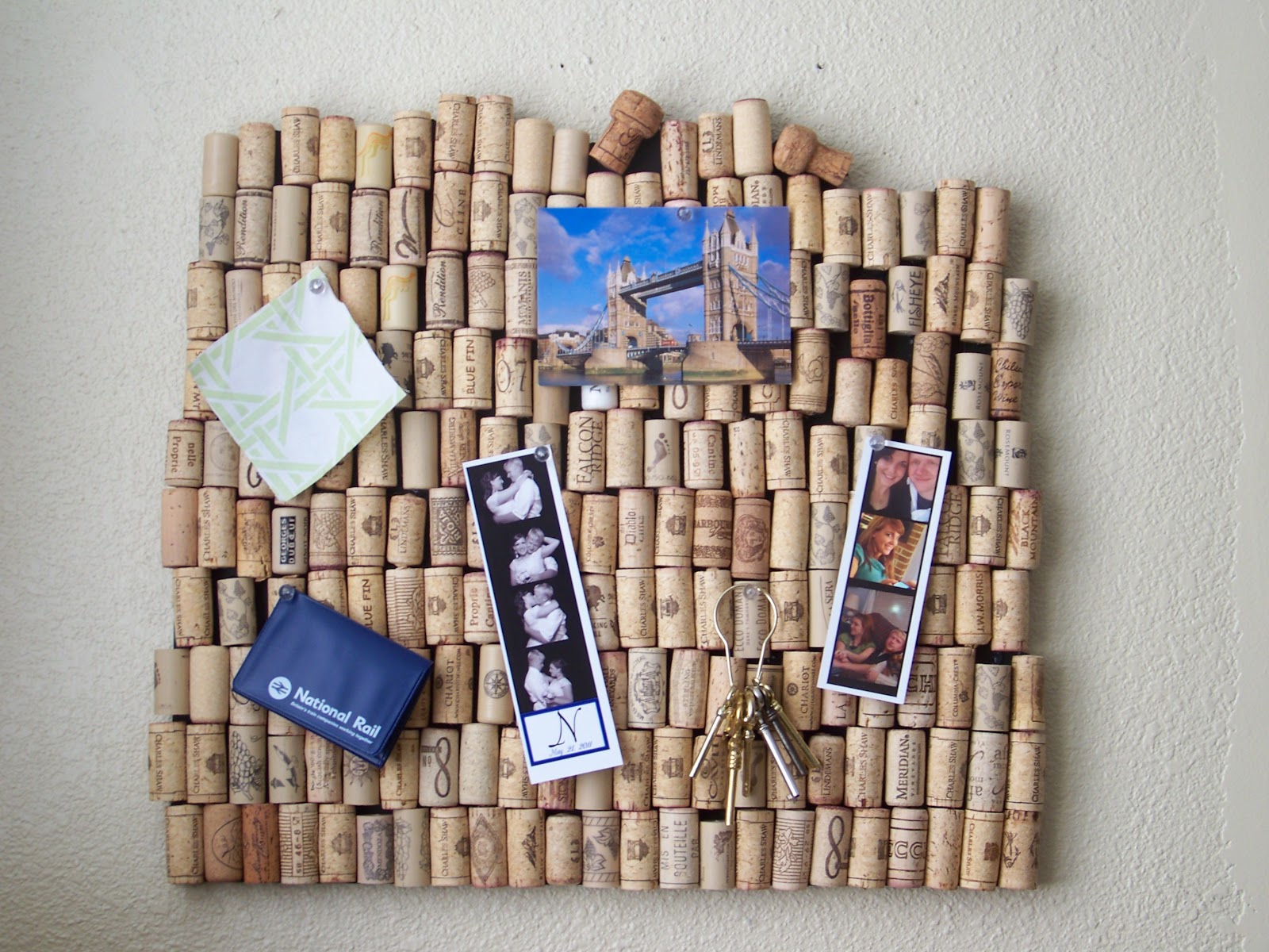 A Helpmeet for Him: DIY cork board