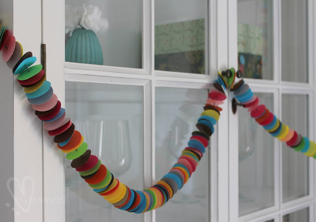 Lykkefryd: {gjør det selv} fargerik pynt til fest og bursdag