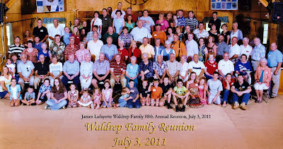 Waldrep Family: James Lafayette Waldrep Family