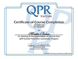 Gum on My Shoe: QPR Gatekeeper Training