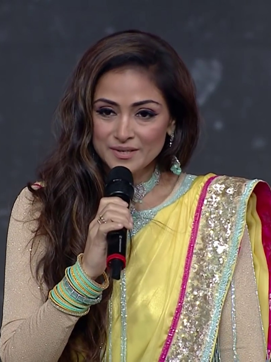 Actress Simran beautiful stills at master audio launch