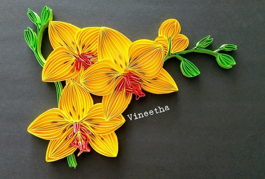 My Little Quilling World......: Quilled Orchids!