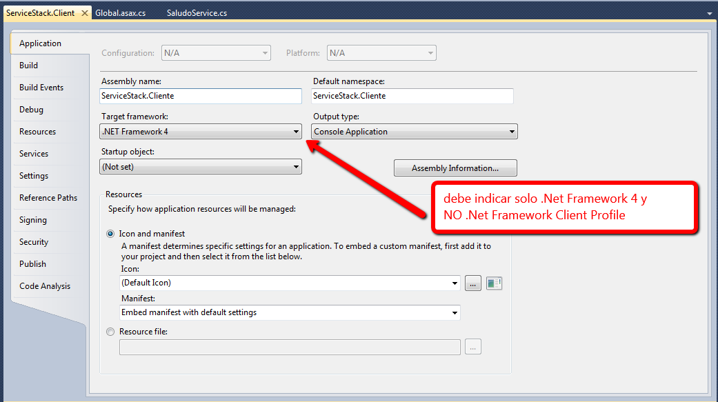 Desarrollo para sistemas distribuidos: Creación de un Cliente para ServiceStack en C#