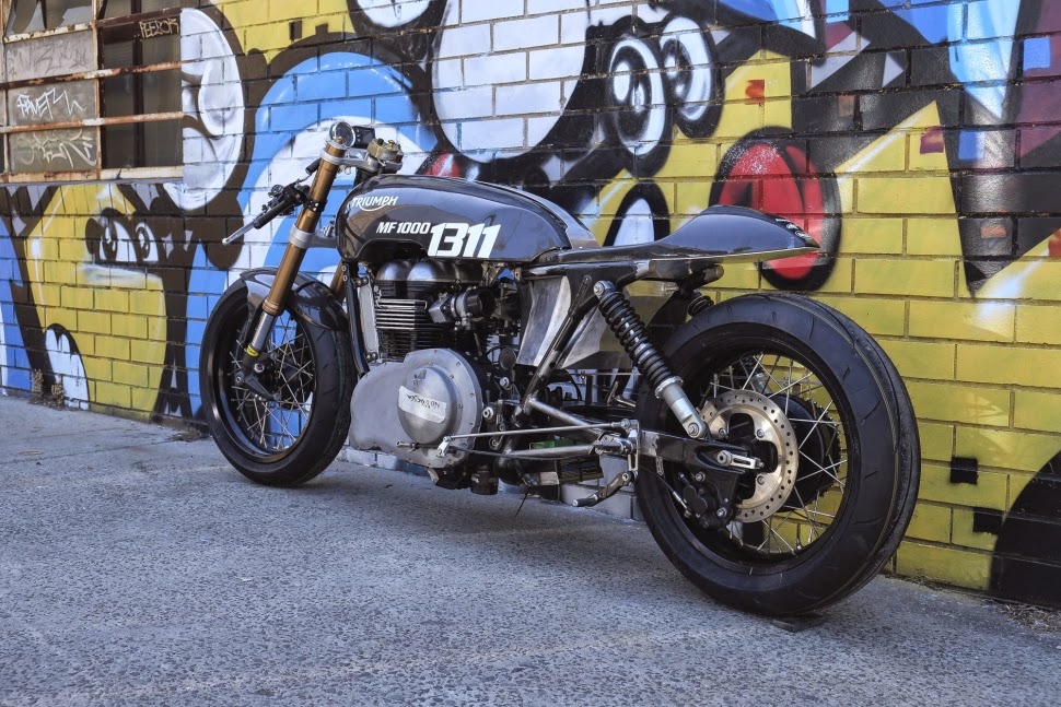Triumph Salt Racer - RocketGarage - Cafe Racer Magazine