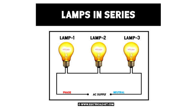 How to wire lamps in series and parallel with it's advantage and dis ...