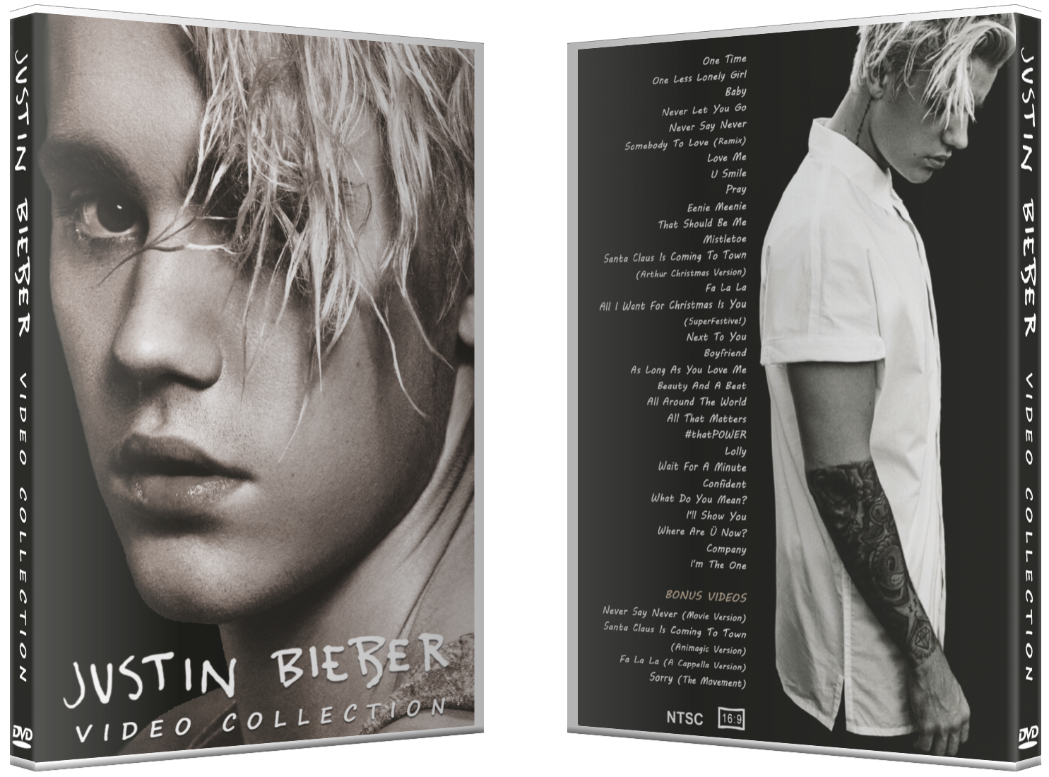 SALES VIDEOGRAFIAS - VENDA DE DVD`s: JUSTIN BIEBER - VIDEO COLLECTION
