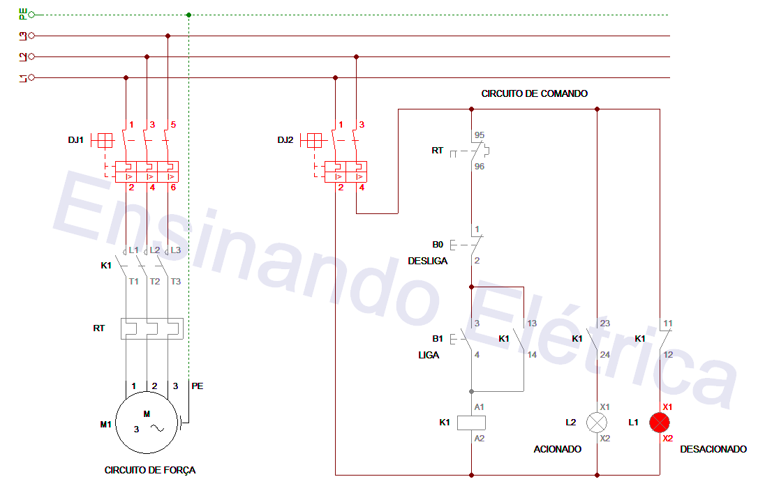 Partida Direta e Partida Direta com Reversão no CLP - Ensinando ...