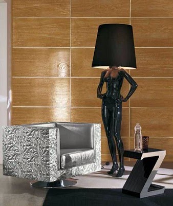 MIDAS: Human Figure Floor Lamps from Bizzotto