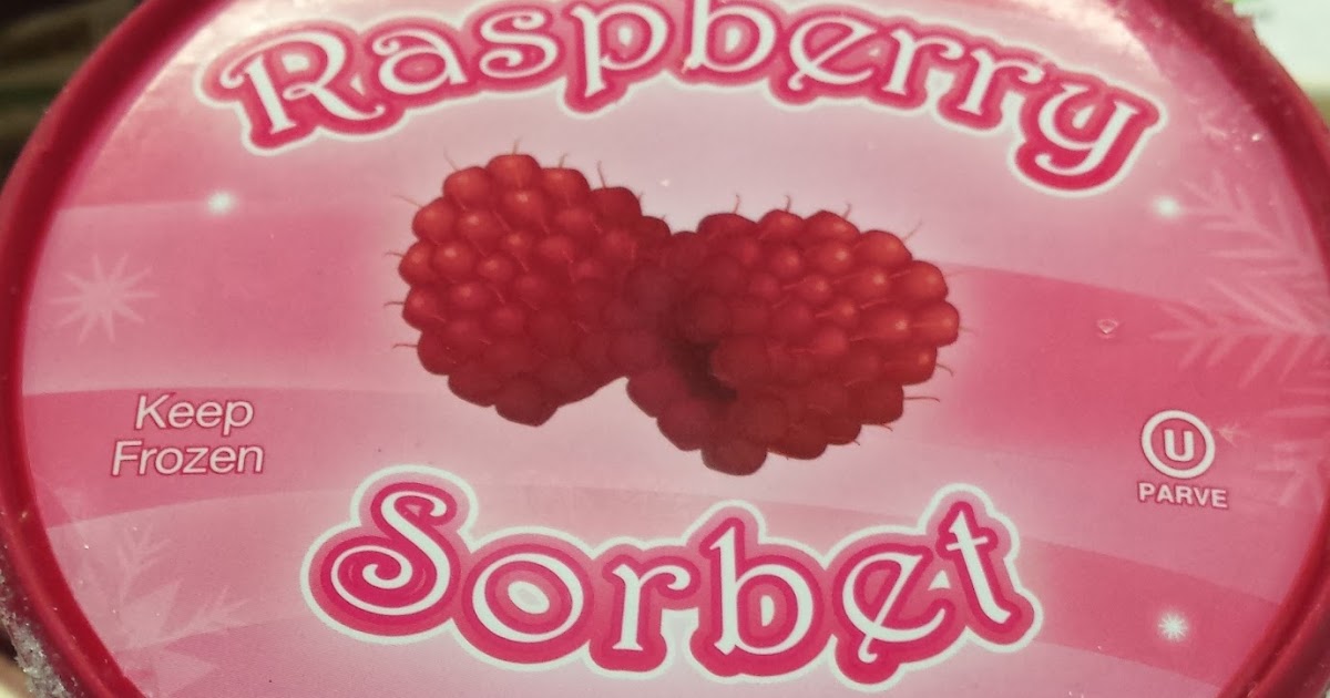 Exploring Trader Joe's: Trader Joe's Raspberry Sorbet