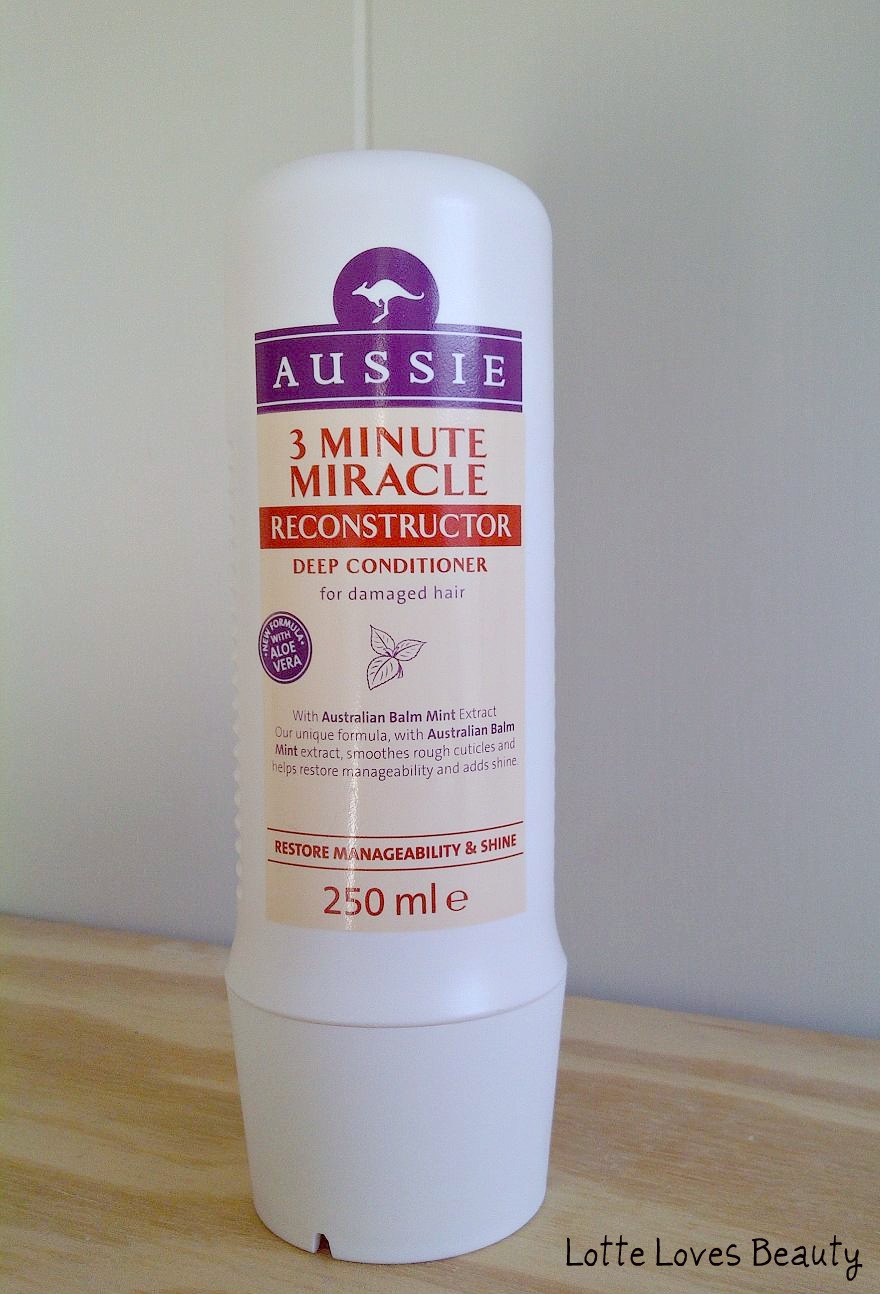 Aussie Miracle Moist Shampoo & 3 Minutes Miracle Reconstructor - Liefs ...