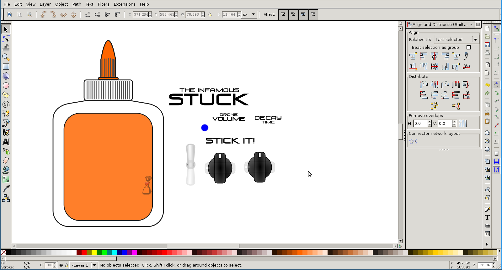 Nothing Special: Drawing a GUI in Inkscape