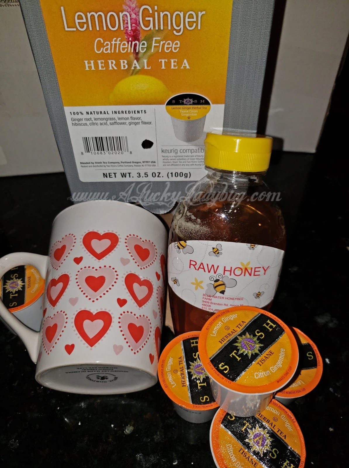 A Lucky Ladybug: Warm Up with Stash Tea Lemon Ginger K-cups Review and ...