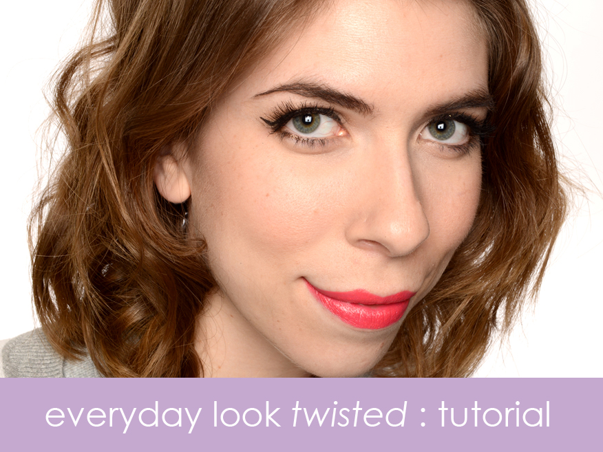 Bisous Darling: Everyday Look Twisted : Tutorial
