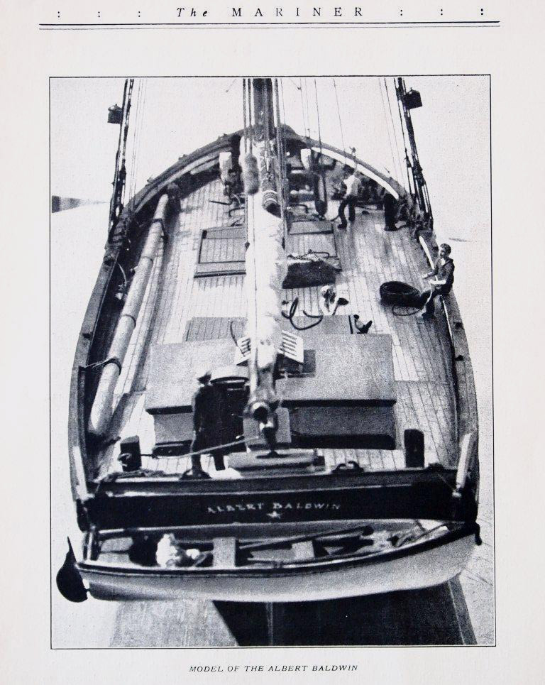 Notes from Halibut Point: Modeling the Albert Baldwin