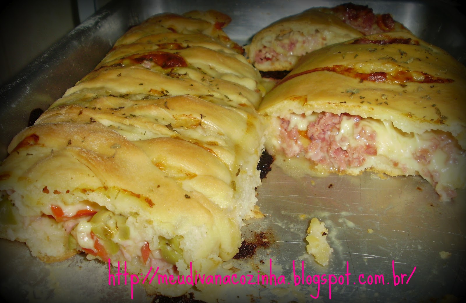 Meu divã... na cozinha: Pão Recheado