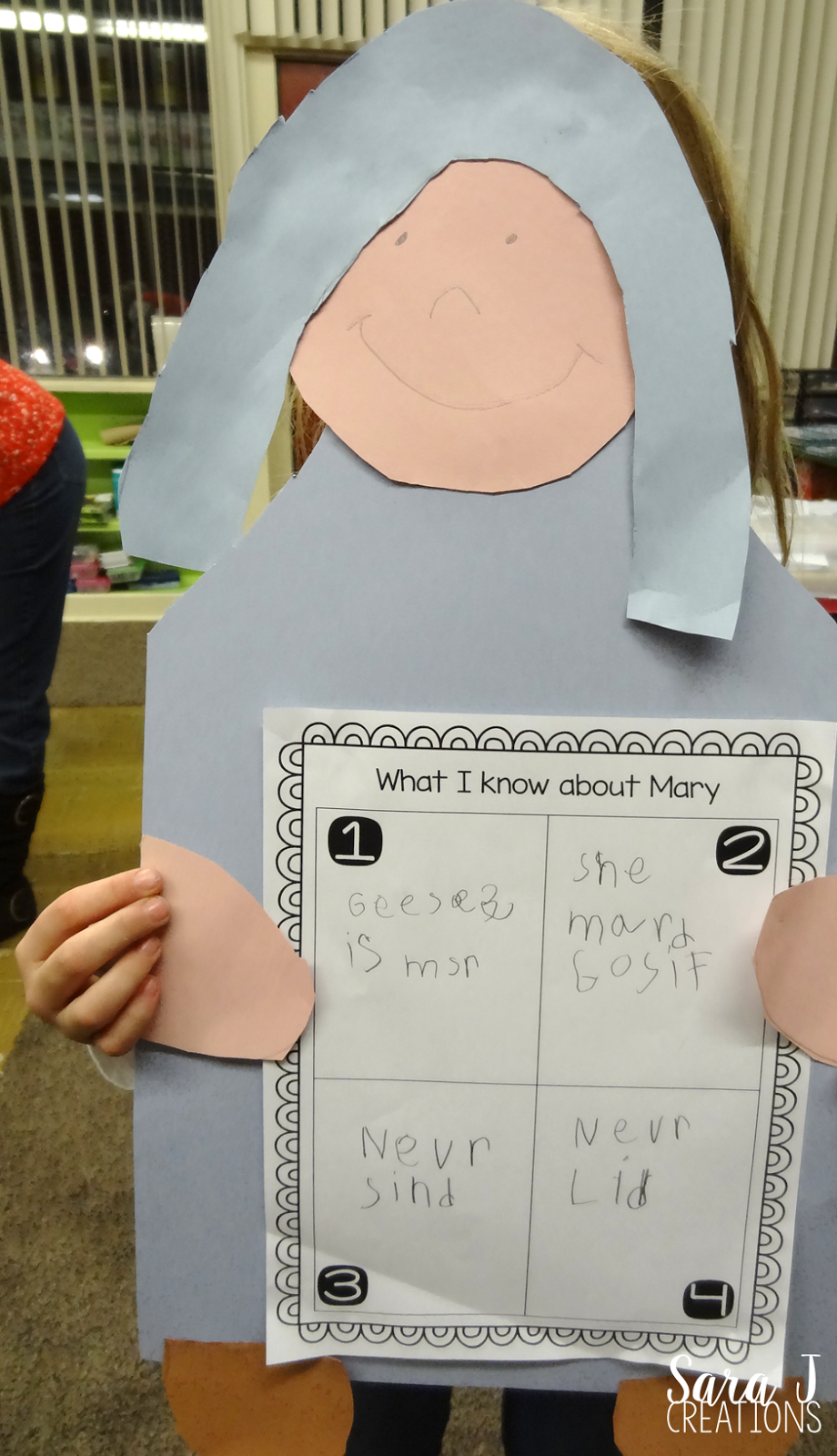 Blessed Mother Mary Craft | Sara J Creations