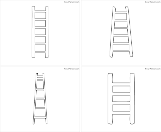 Four Coloring: Free printable Ladder coloring pages for kids