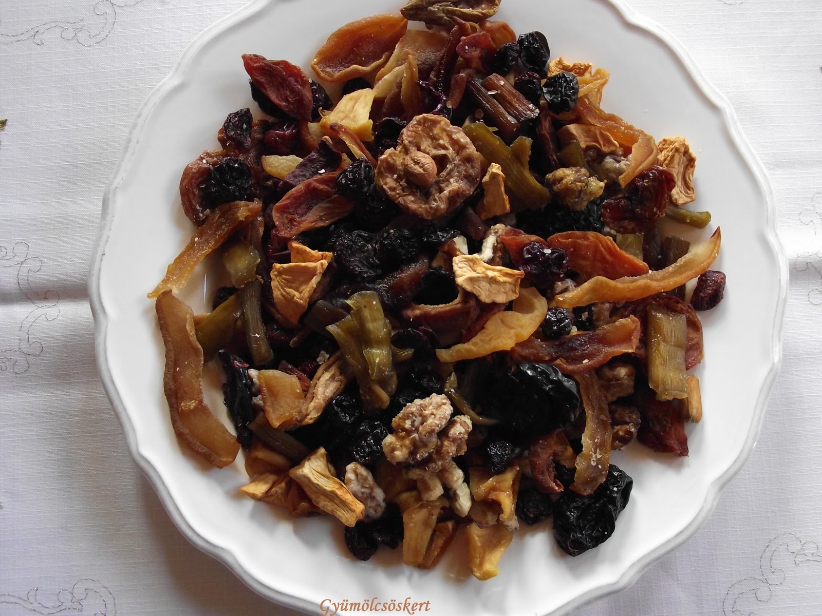 Aszalt gyümölcsök, lekvárok