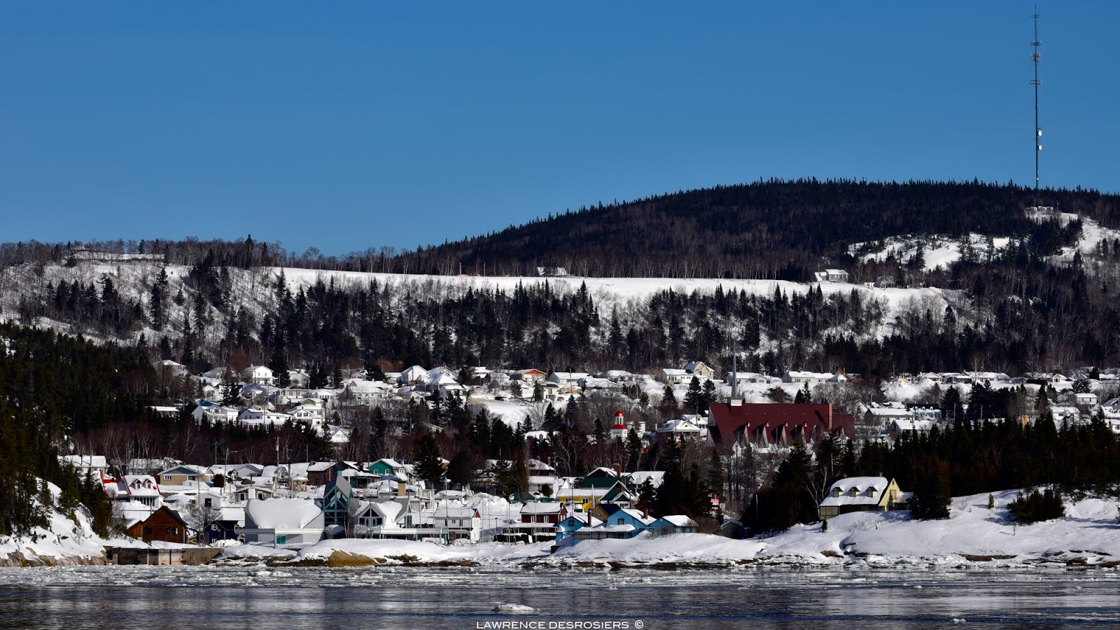 Photos, mots et dessins: Tadoussac, l'hiver...