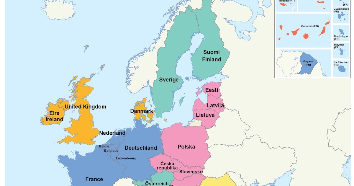 The European Union matters: European Union interactive map