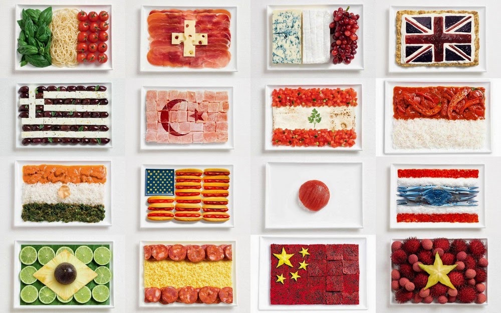 Реальные новости: 18 National flags of the national food