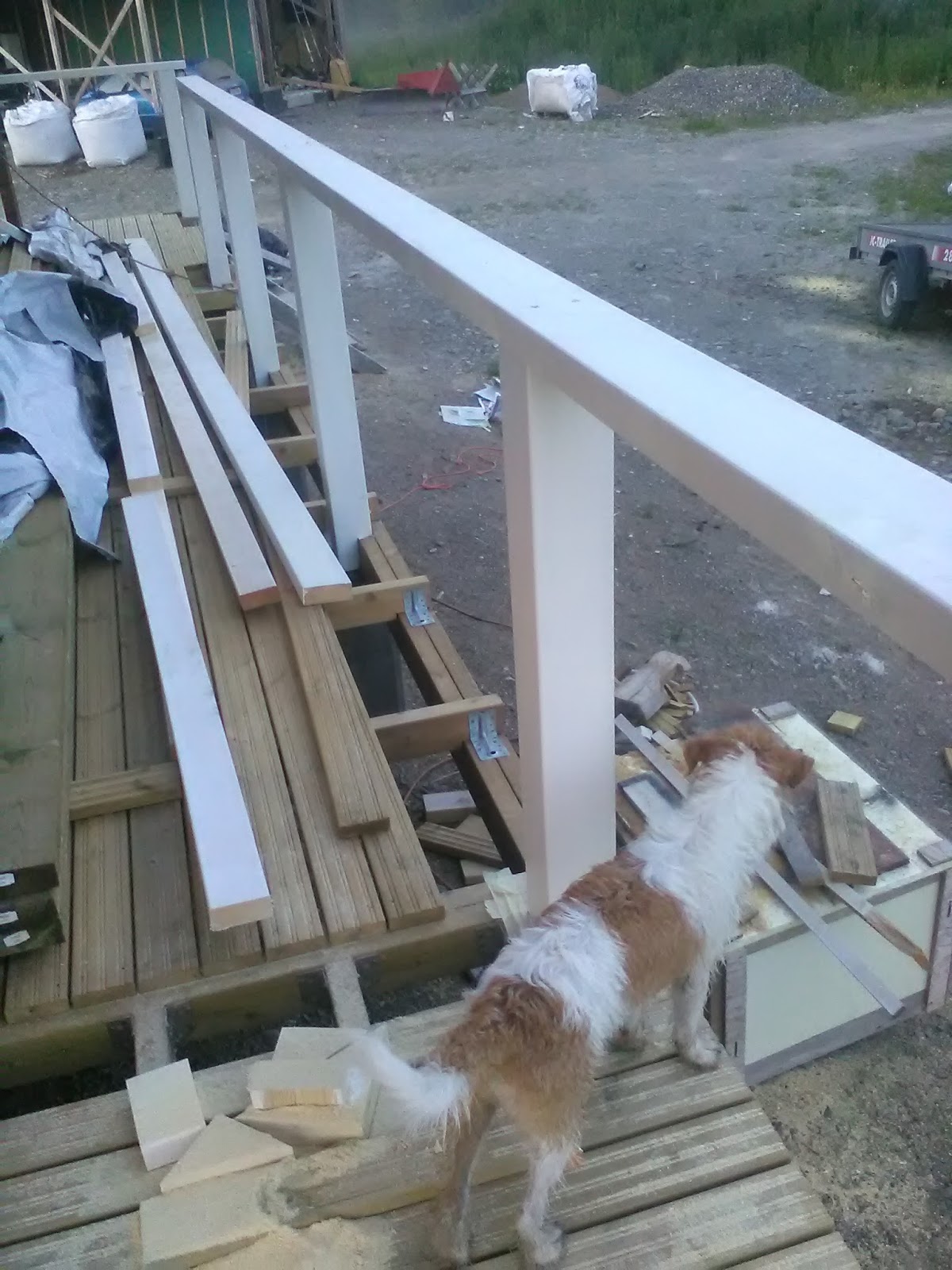 Puuhamutka. Myö rakennettaan hirsitalo Pohjjois-Karjallaan.: Talon ...