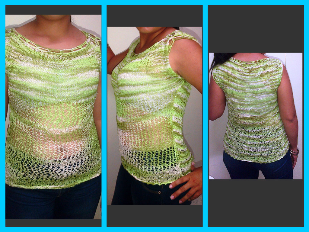 Mil Tejidos: BLUSA MATIZADA - VIDEOS