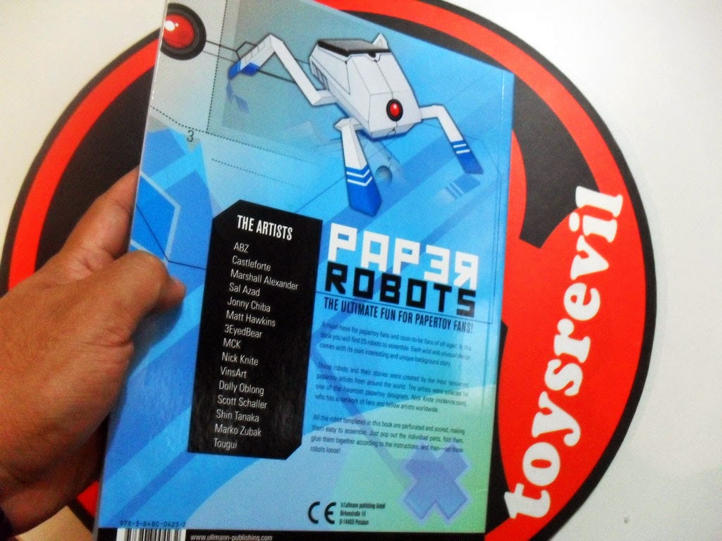Book-Review: Paper Robots ("25 fantastic robots you can build yourself")