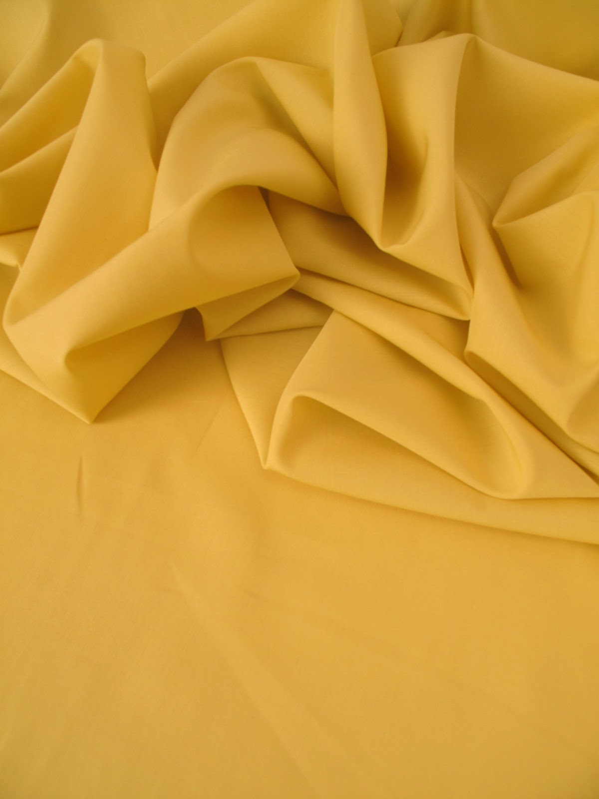 la plus belle collection de cotons unis: Fil à Fil pur coton - Jaune ...