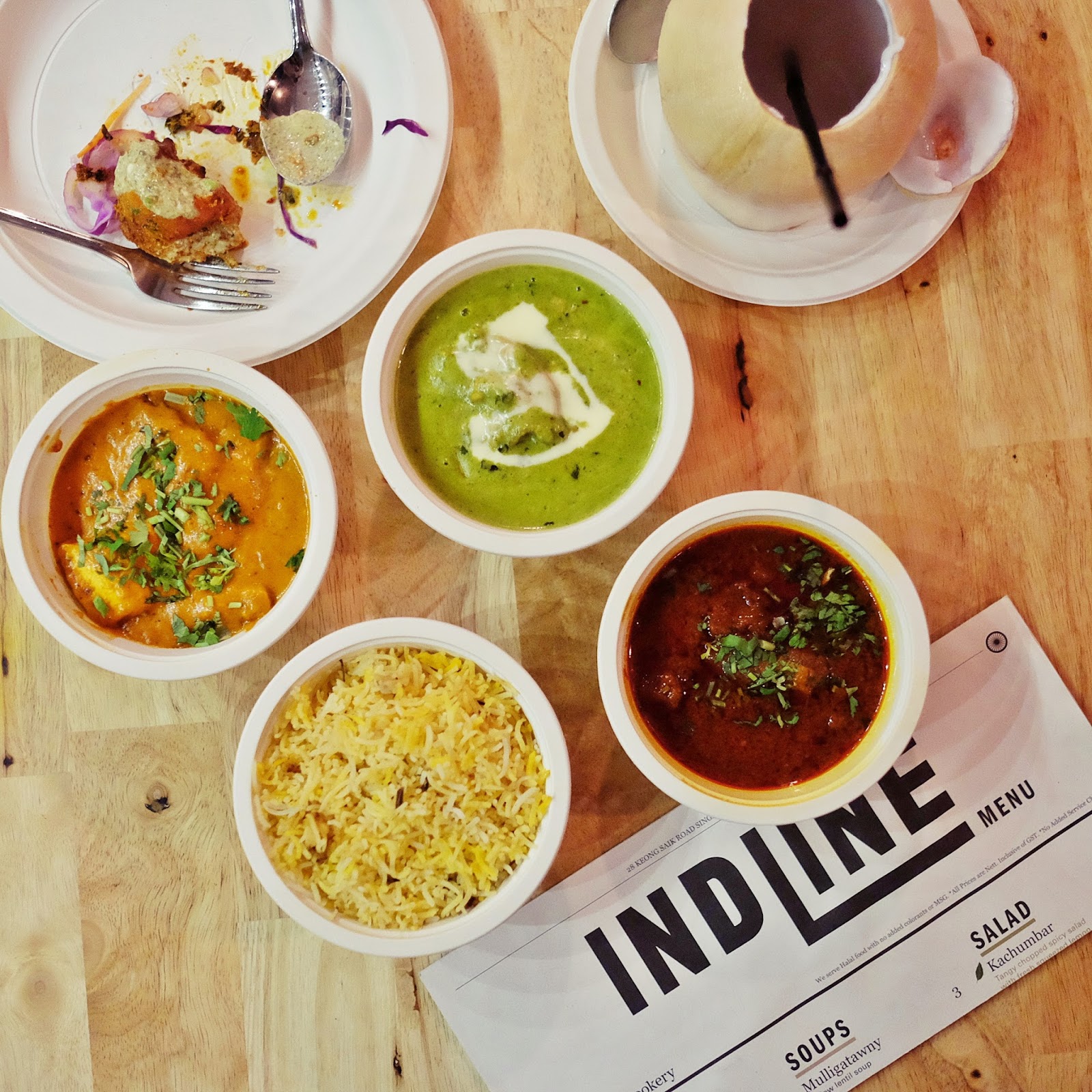IndLine: Contemporary Indian Cookery | Fundamentally-flawed | Singapore ...