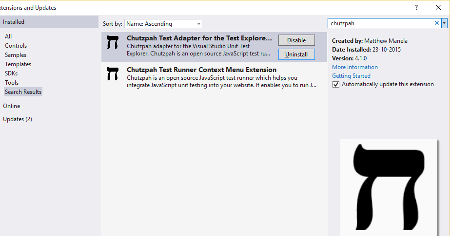 Dibran's blog: JavaScript Unit Testing in Visual Studio Team Services(VSO)
