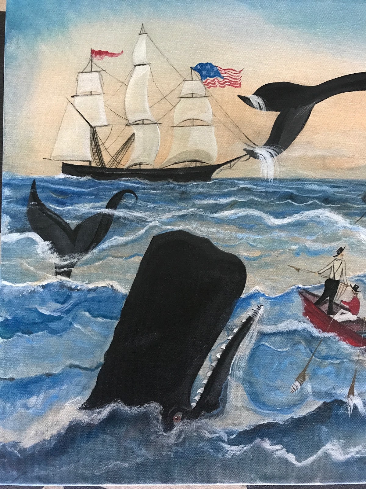 Kolene Spicher: Whaling Scene