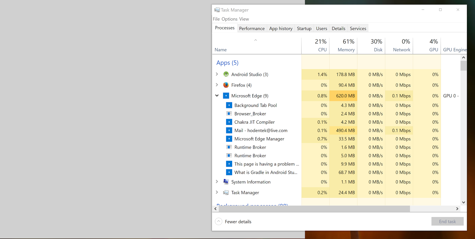HodentekMSSS: Problem with Microsoft Edge 41.16299.15.0.