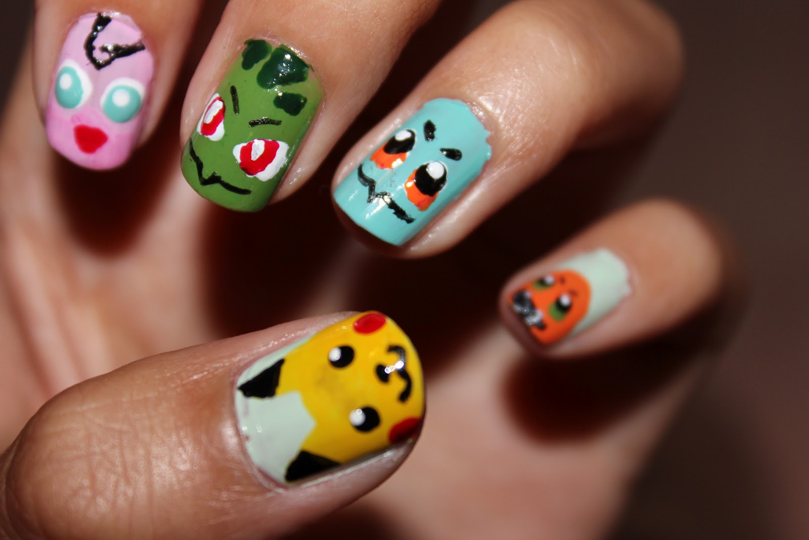 Old to Bold: 14. Charmander Nail