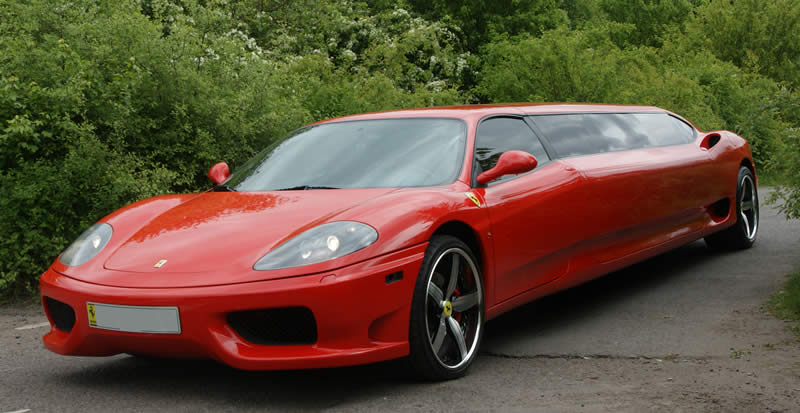 MODIFIED CARS: RED FERRARI LEMO