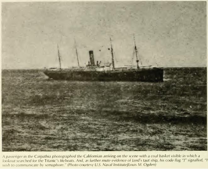 Dr Samuel Banda: El incidente del SS Californian