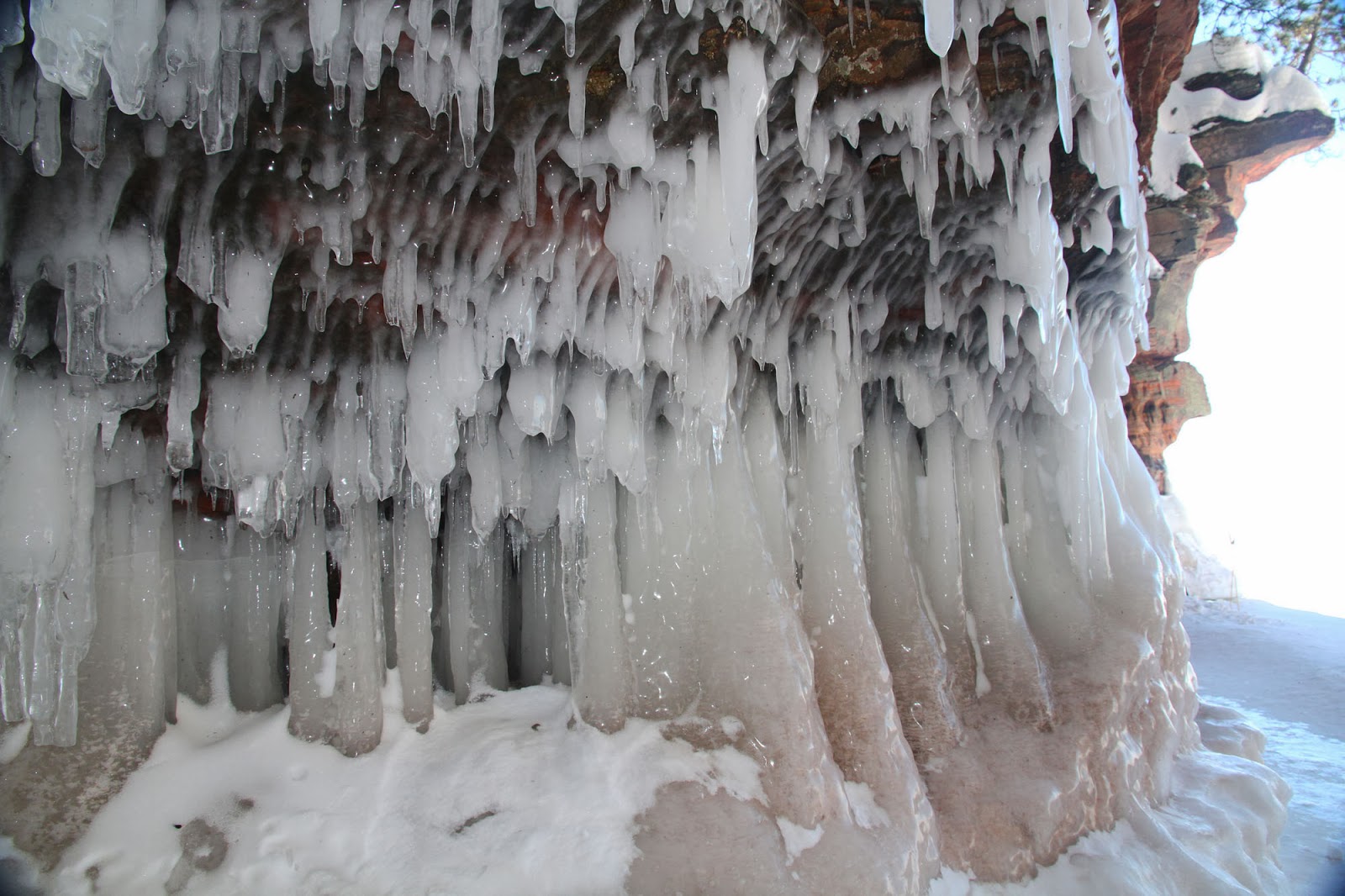 All of Nature: Ice Caves at Apostle Islands Lakeshore